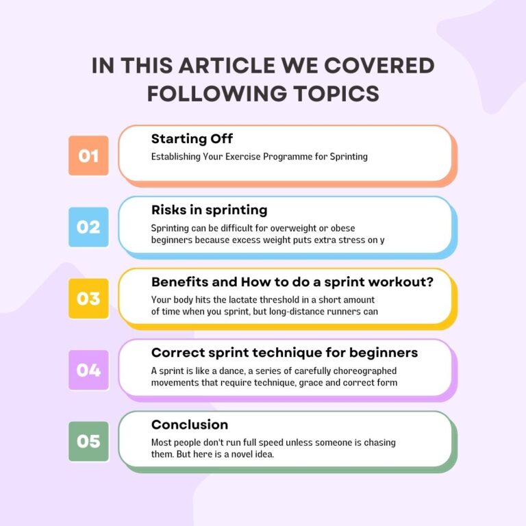 How to do a sprint workout: Techniques, Benefits, and risks